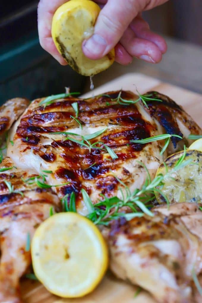 Simple Lemon Grilled Chicken Recipe | Grits and Pinecones