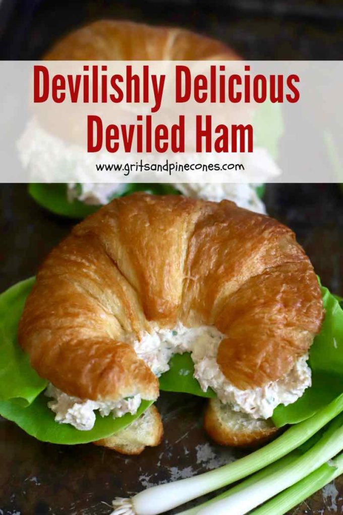 Devilishly Delicious Deviled Ham | gritsandpinecones.com