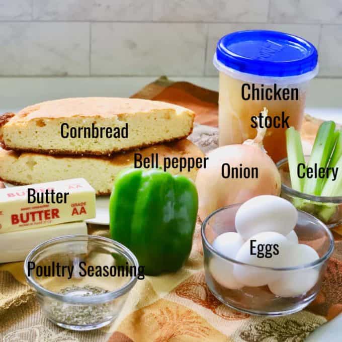 Traditional Southern Cornbread Dressing (Old-Fashioned Recipe) - Grits ...