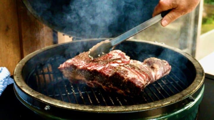 Smoked Beef Short Ribs (Big Green Egg Recipe) - Grits and Pinecones