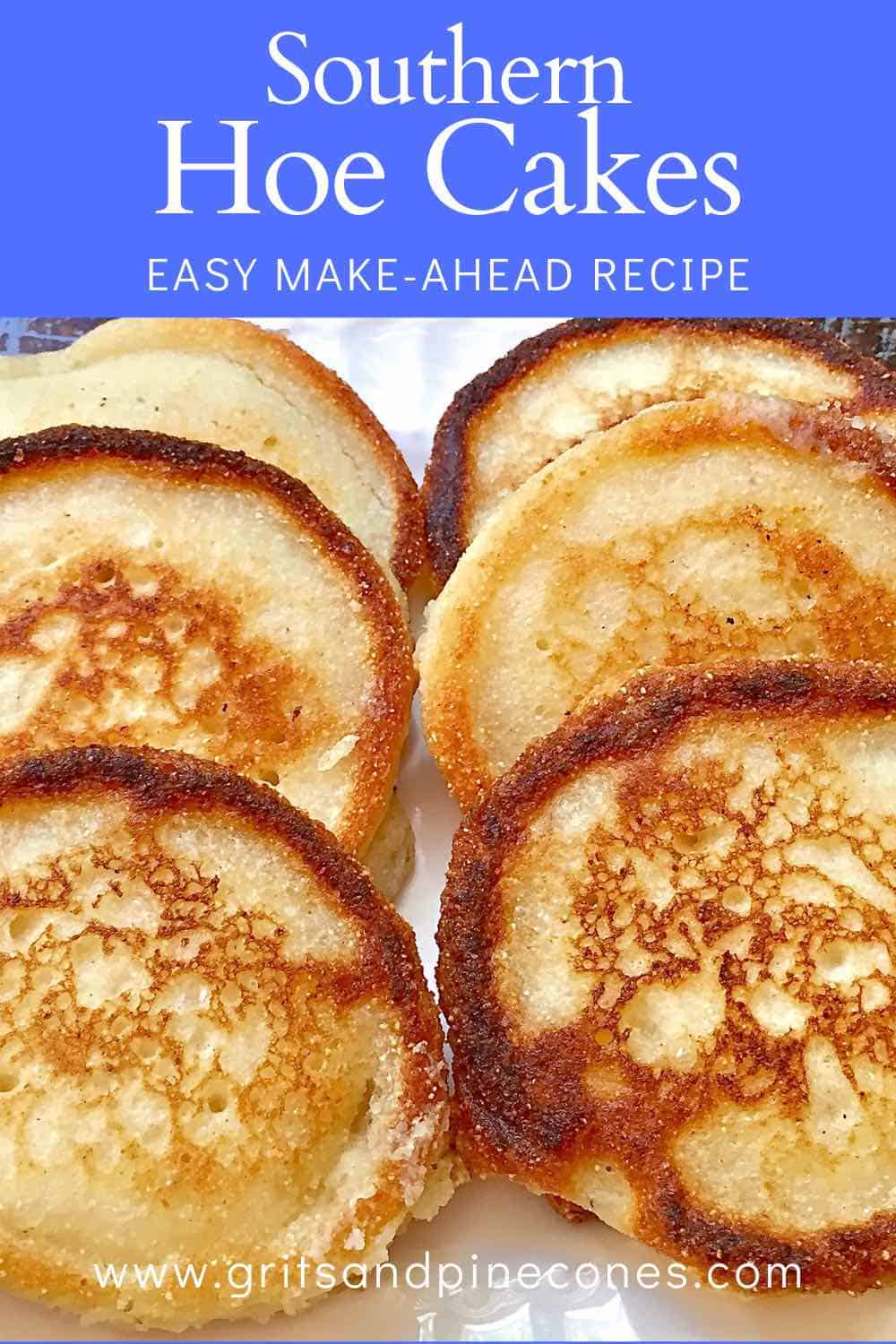 Quick and Easy Hoecakes (Fried Cornbread) ) | gritsandpinecones.com