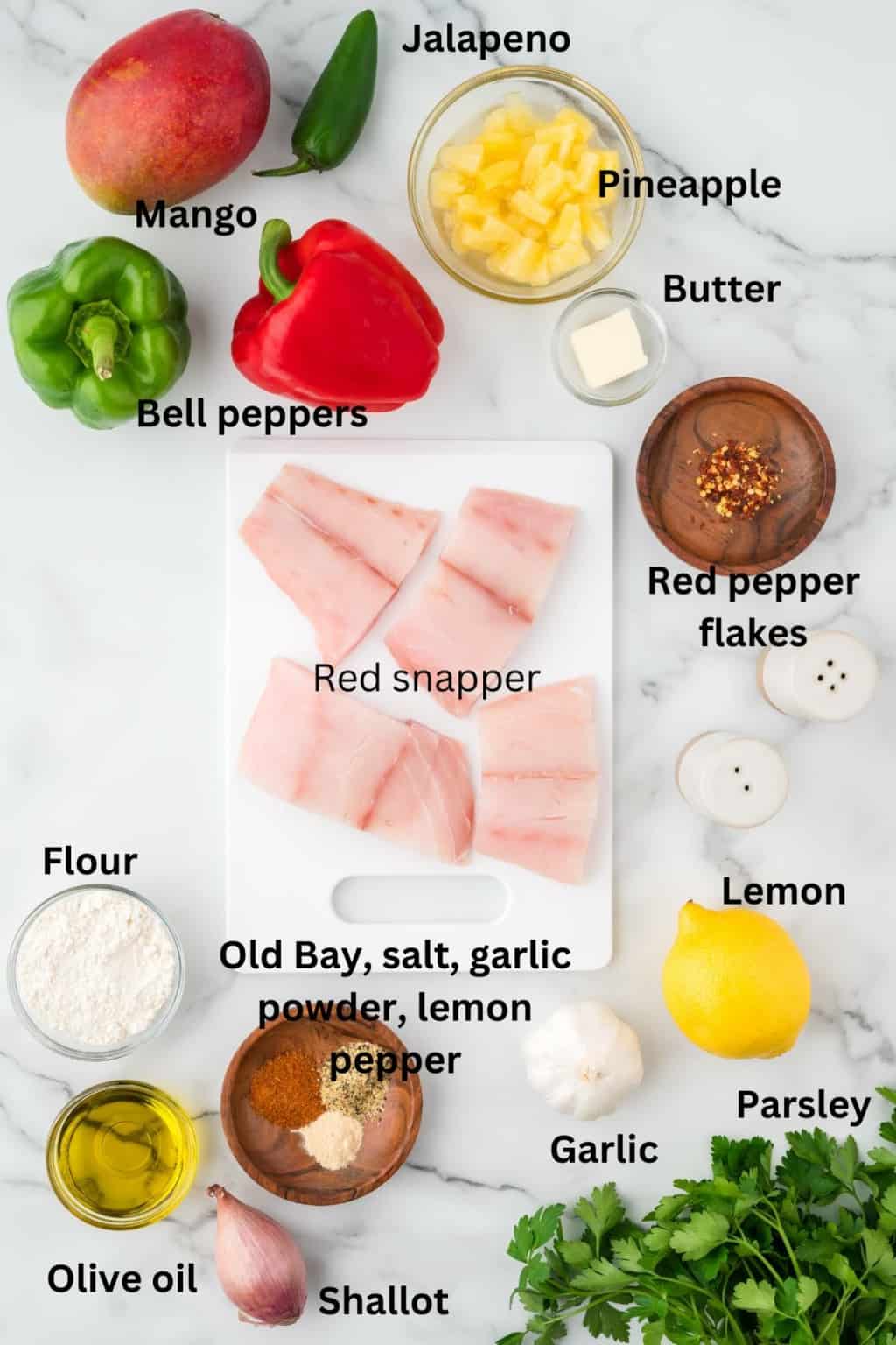 Easy Pan-Seared Red Snapper Recipe with Mango Salsa - Grits and Pinecones