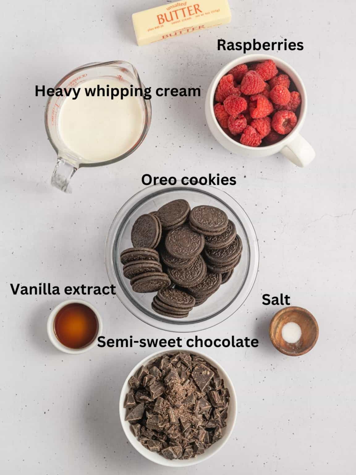 Easy Chocolate Raspberry Tart Recipe (No-Bake) - Grits and Pinecones