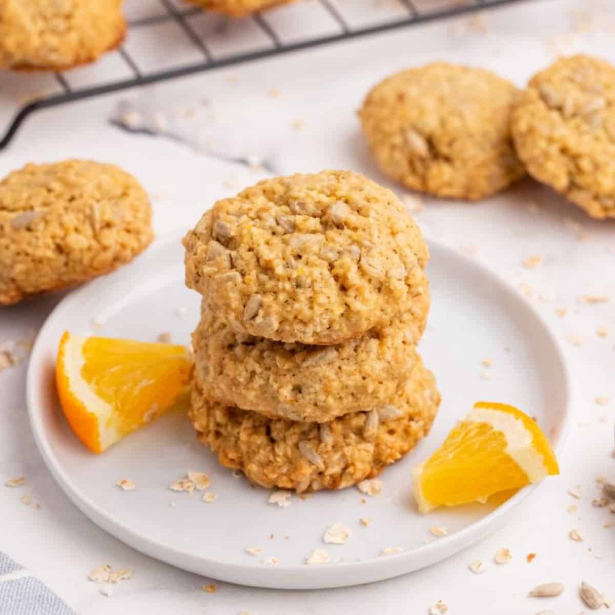 Easy Sunflower Seed Cookies with Oatmeal - Grits and Pinecones