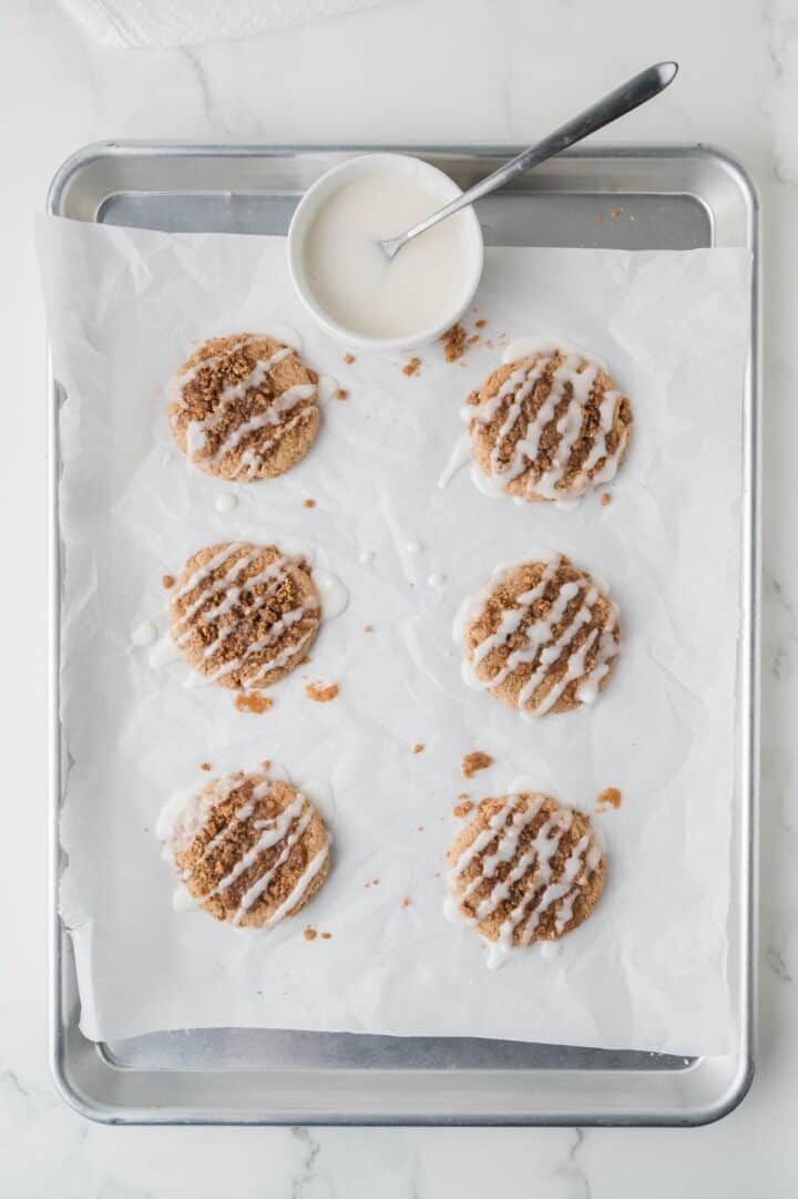 Coffee Cake Cookies – Soft Cinnamon Streusel Cookie Recipe - Grits and ...
