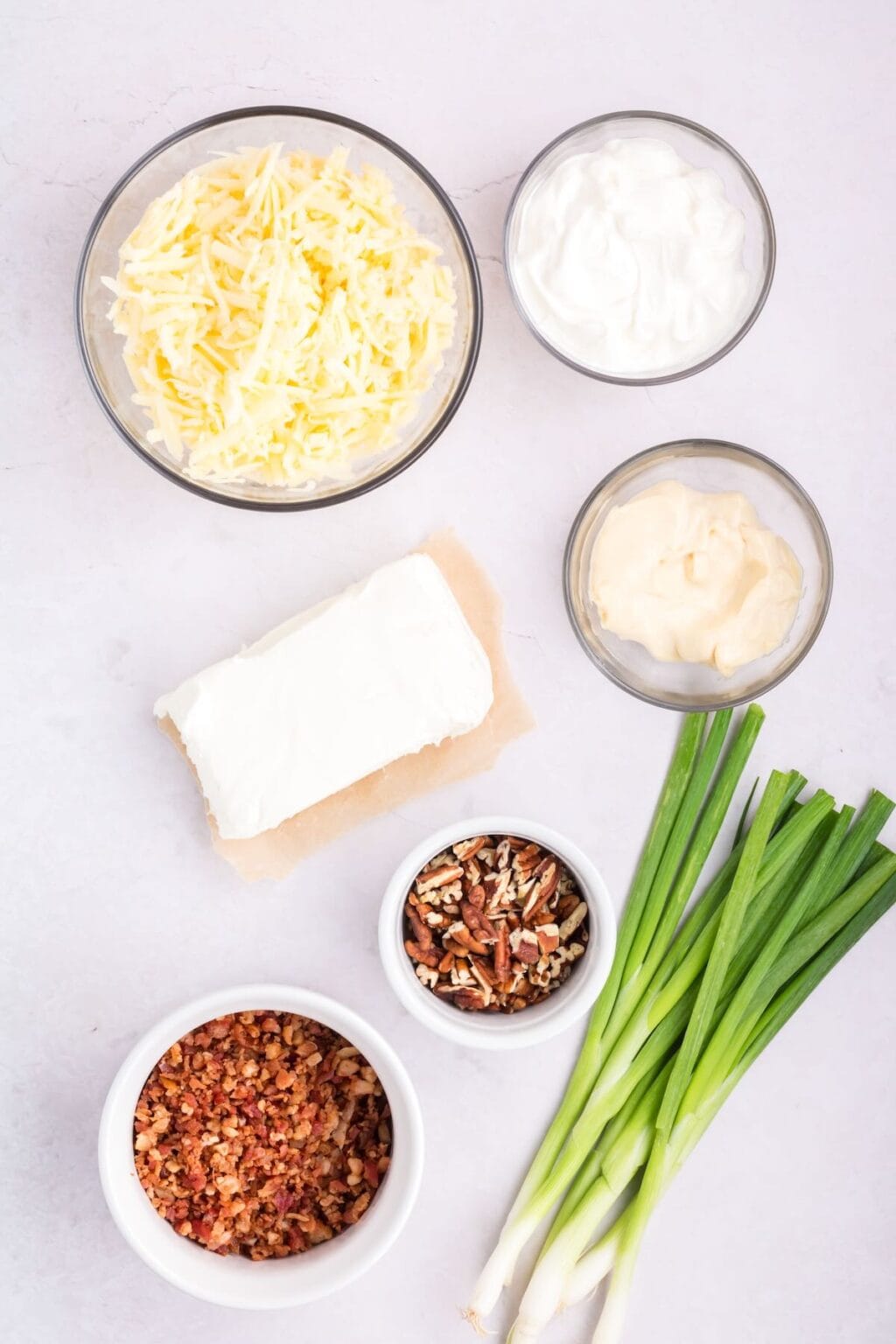 Bacon and Cream Cheese Dip with Pecans - Grits and Pinecones