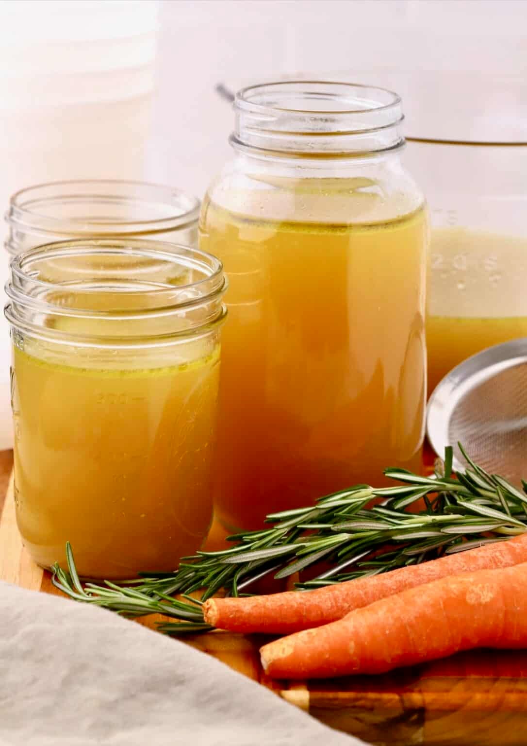 Easy Rotisserie Chicken Stock Recipe - Grits and Pinecones