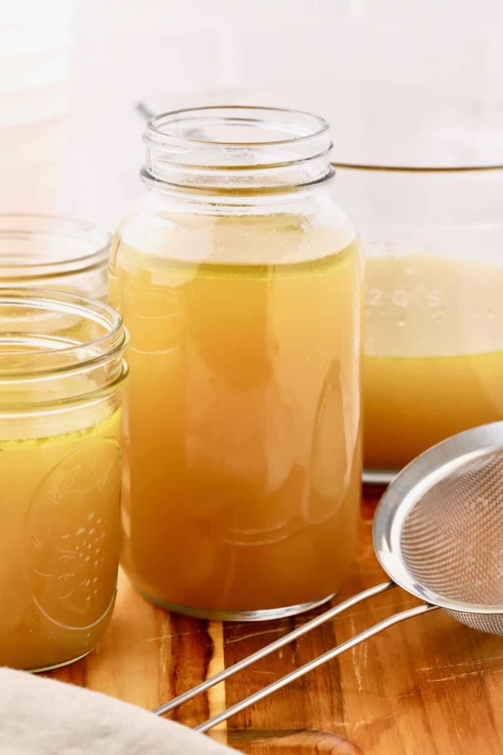 Easy Rotisserie Chicken Stock Recipe - Grits and Pinecones