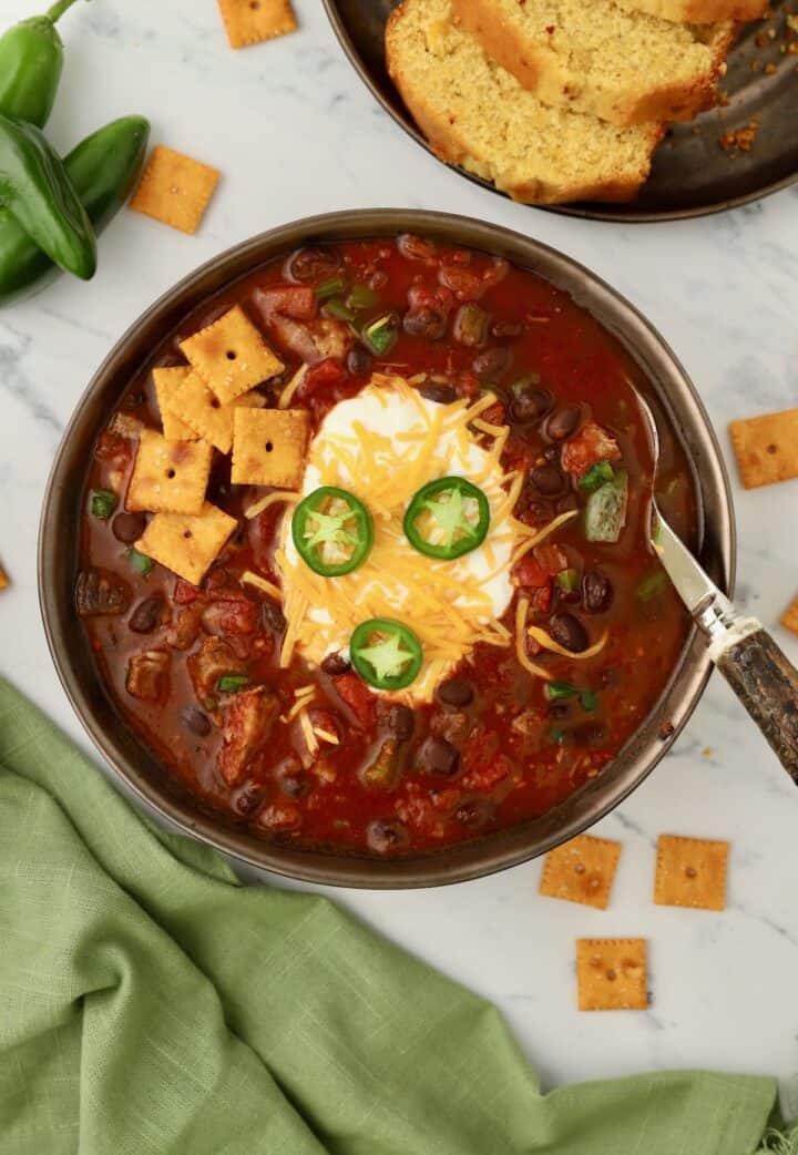 Chuck Roast Chili (Made with Leftover Roast) - Grits and Pinecones
