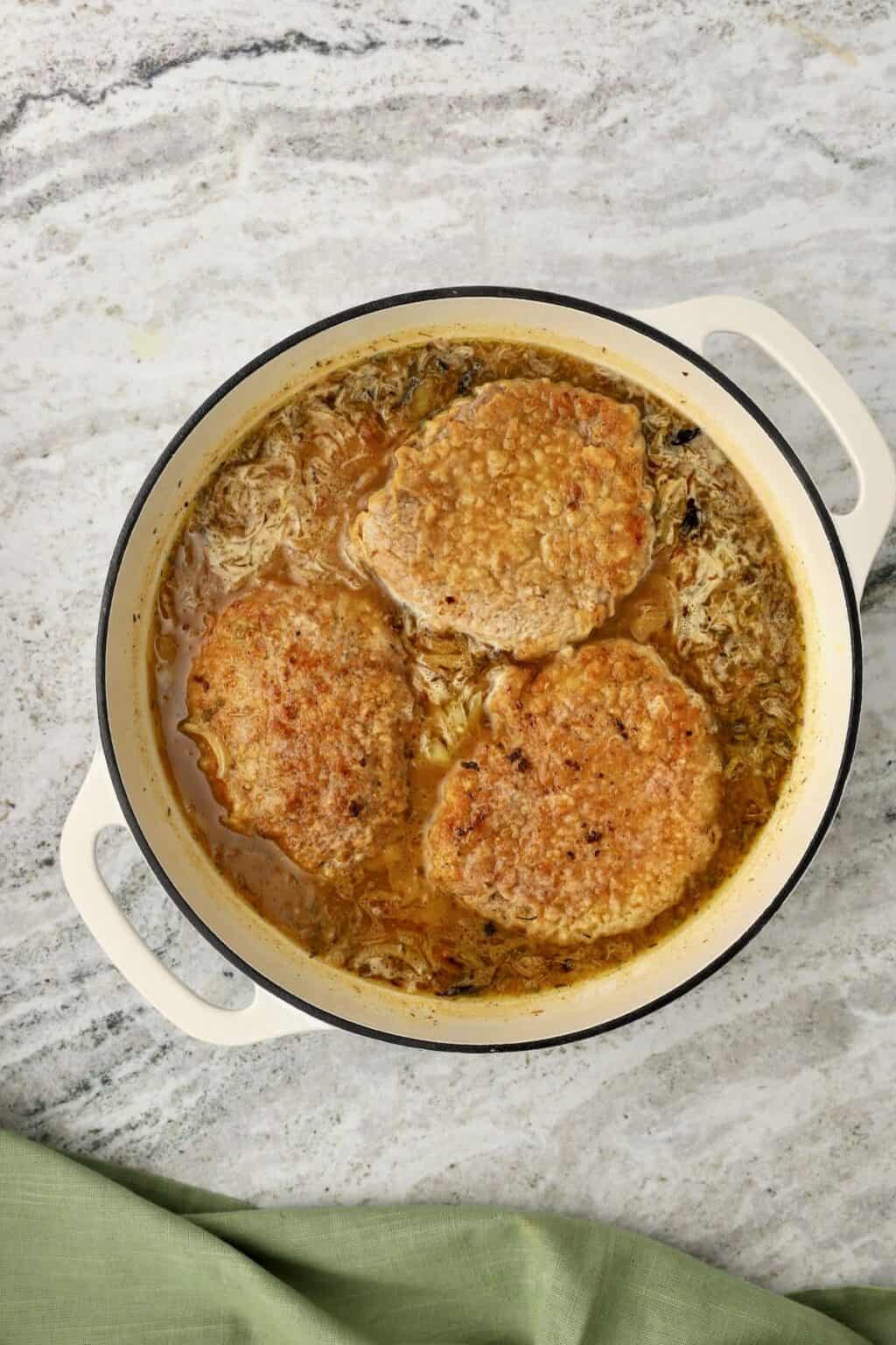 Smothered Country-Style Steak with Onion Gravy (Tender & Easy) - Grits ...